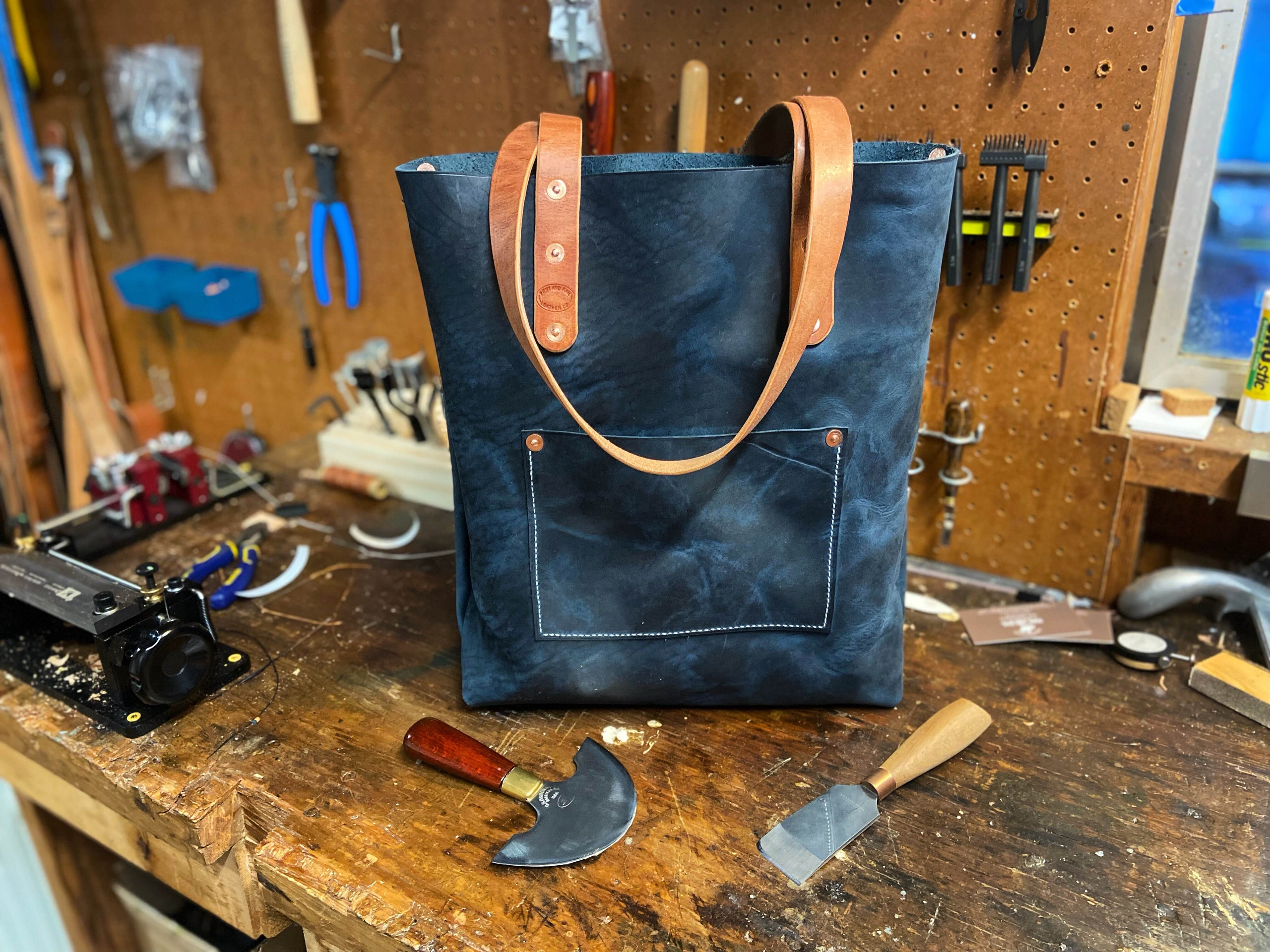 Ladies' Tote Bag | Post and Rail Leather Company